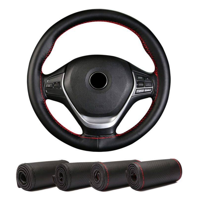 Universal Steering Wheel Cover Stitching Fit For All Models With ...